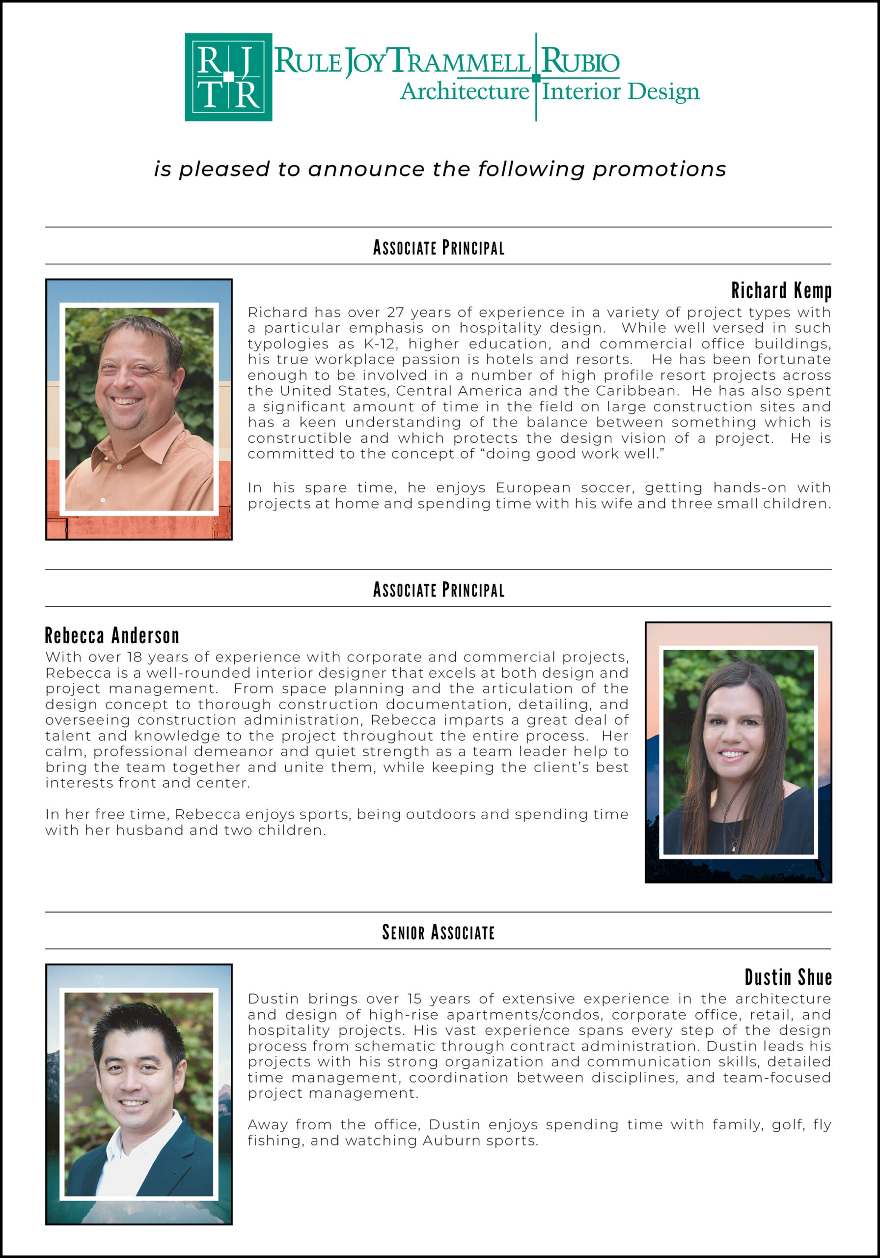 January 2023 Promotions – Rule Joy Trammell + Rubio, LLC